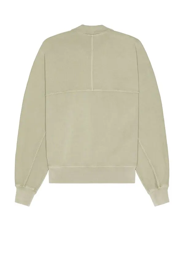 AGOLDE Idris Quarter Zip - Wicker
