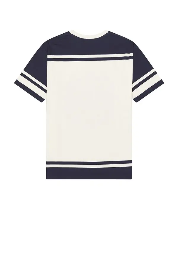 Balmain Varsity T-shirt In Cream