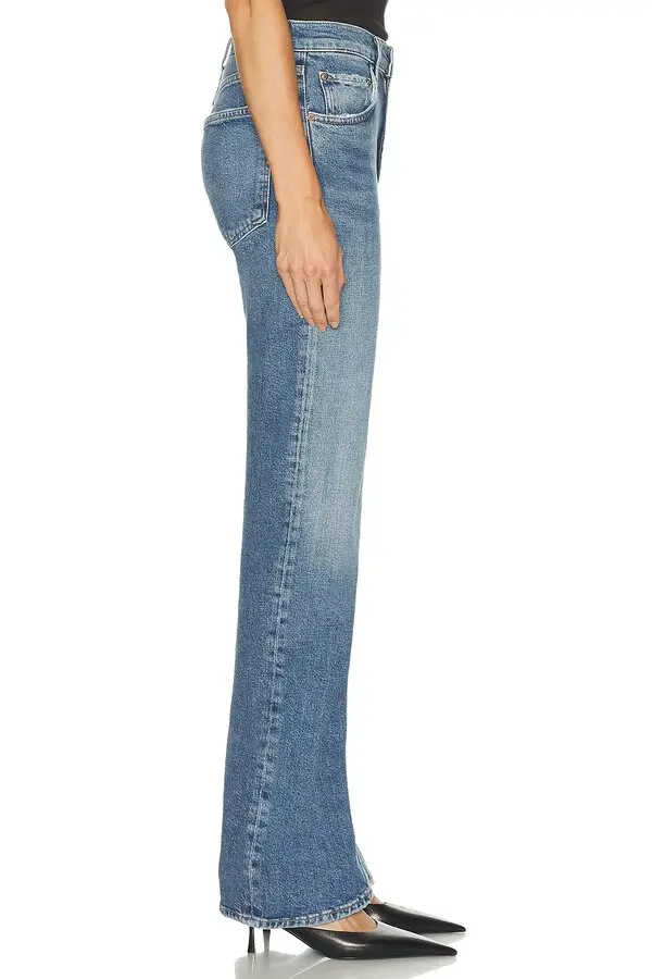 AGOLDE Mid-rise Kick Boot Jeans - Curve