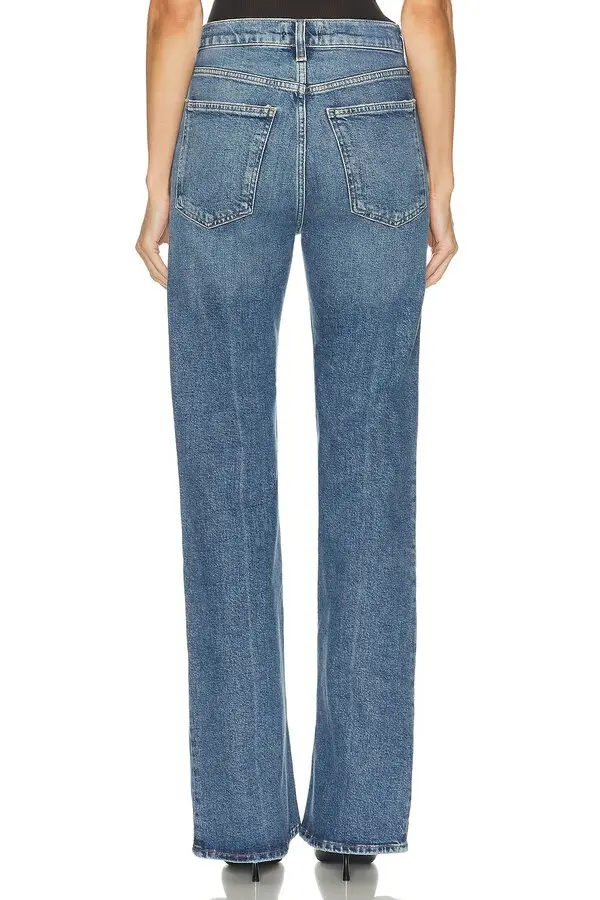 AGOLDE Mid-rise Kick Boot Jeans - Curve