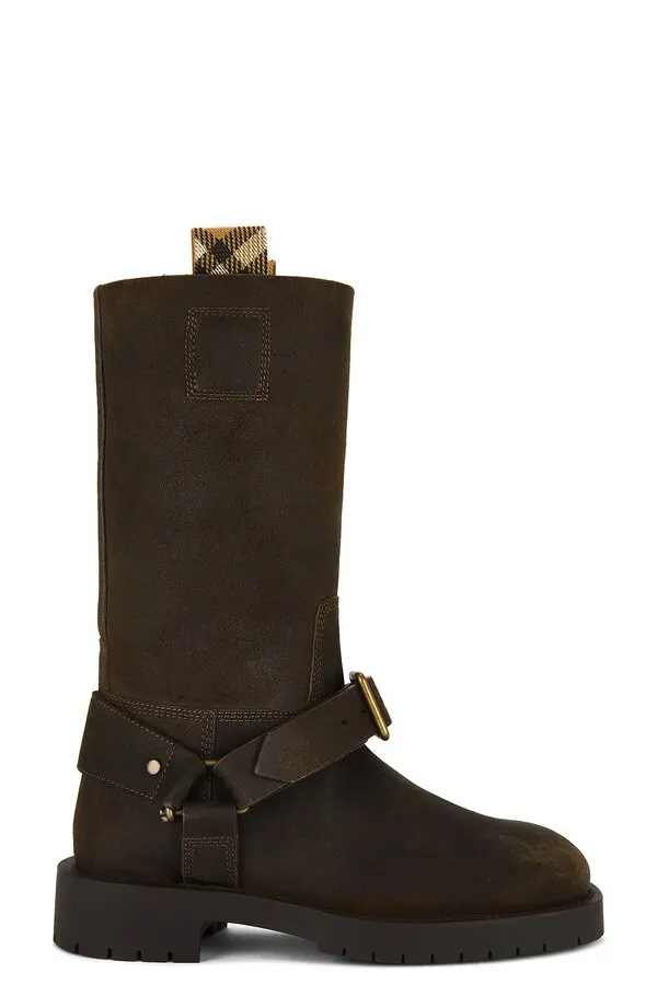 Burberry Saddle Boot