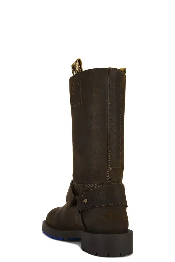 Burberry Saddle Boot