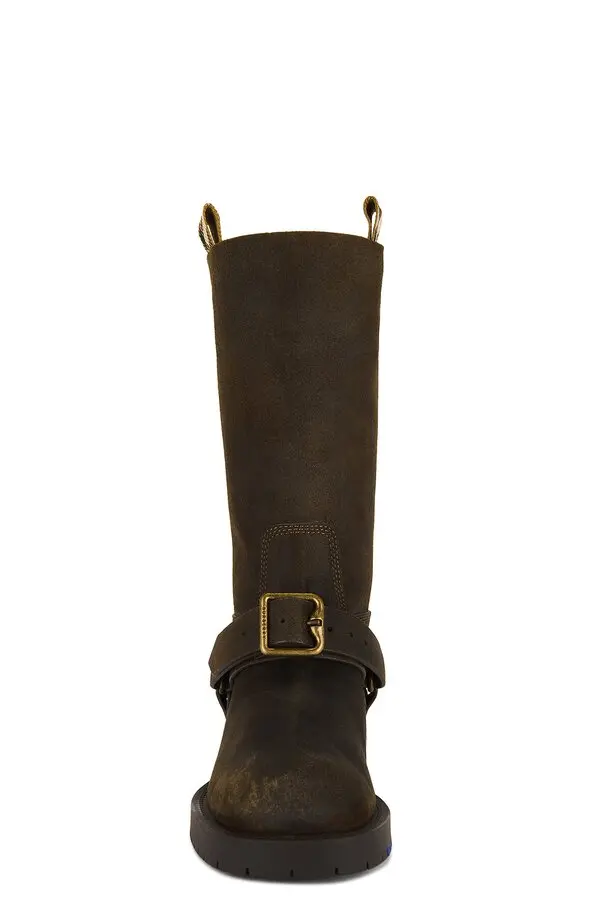 Burberry Saddle Boot