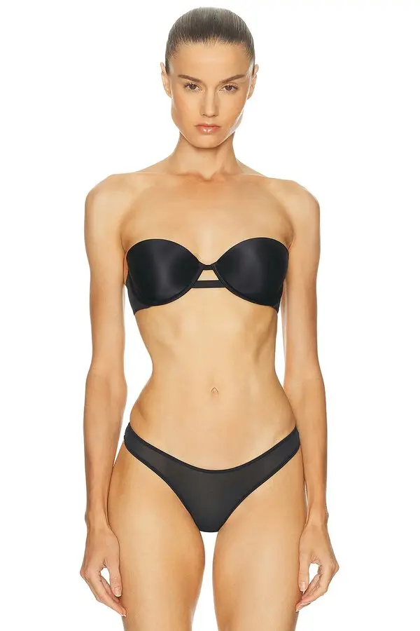 NEGATIVE UNDERWEAR Glace Strapless Bra - Black