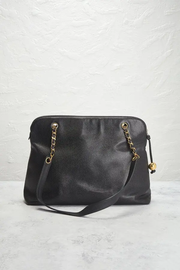 Chanel Caviar Timeless Shopper Tote Bag