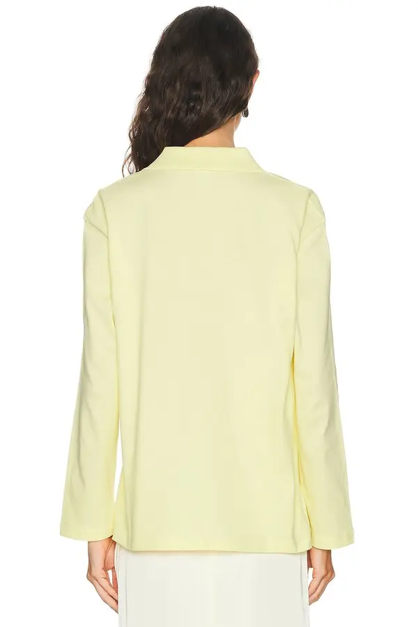 FLORE FLORE Diana Polo Top - Camomile