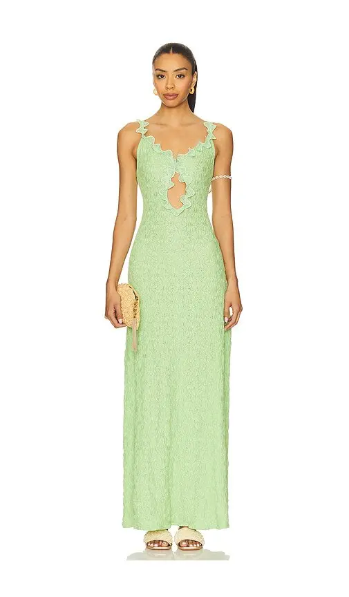 Waimari Maea Maxi Dress - Sage