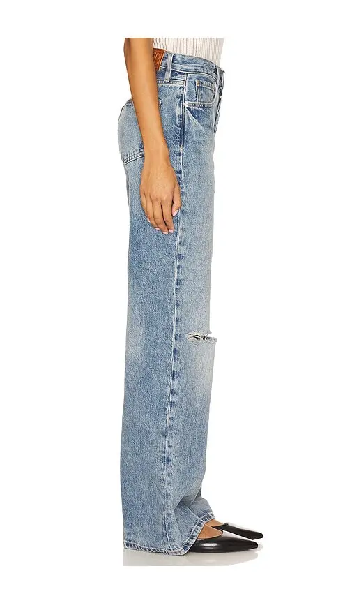 ANINE BING Hugh Wide Leg Jeans