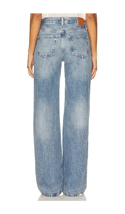 ANINE BING Hugh Wide Leg Jeans
