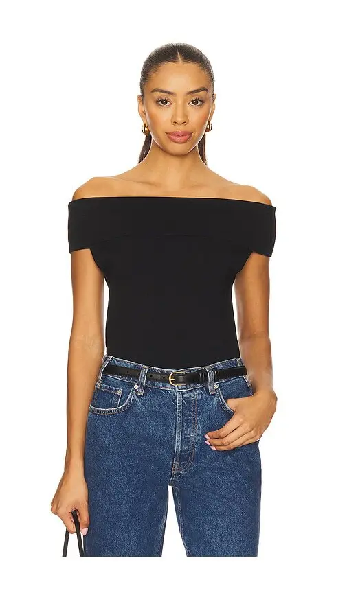 ANINE BING Off-the-shoulder Top