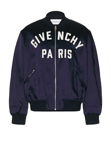 Givenchy Satin Bomber Jacket