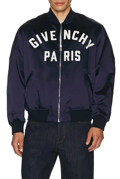 Givenchy Satin Bomber Jacket