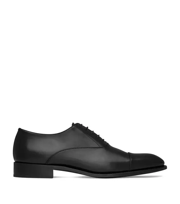 Saint Laurent Leather Adrien Oxford Shoes