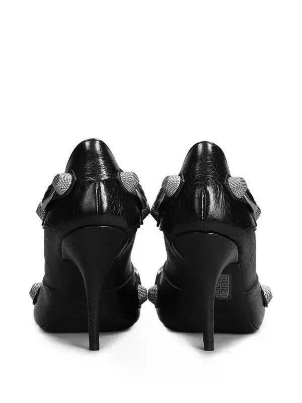 Balenciaga Cagole 90mm Cracked Pumps