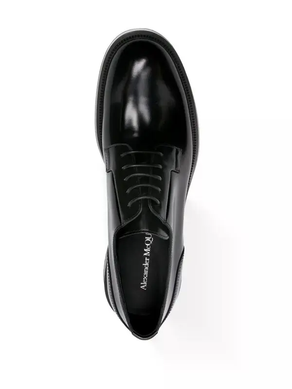 Alexander McQueen Leather Derby Shoes