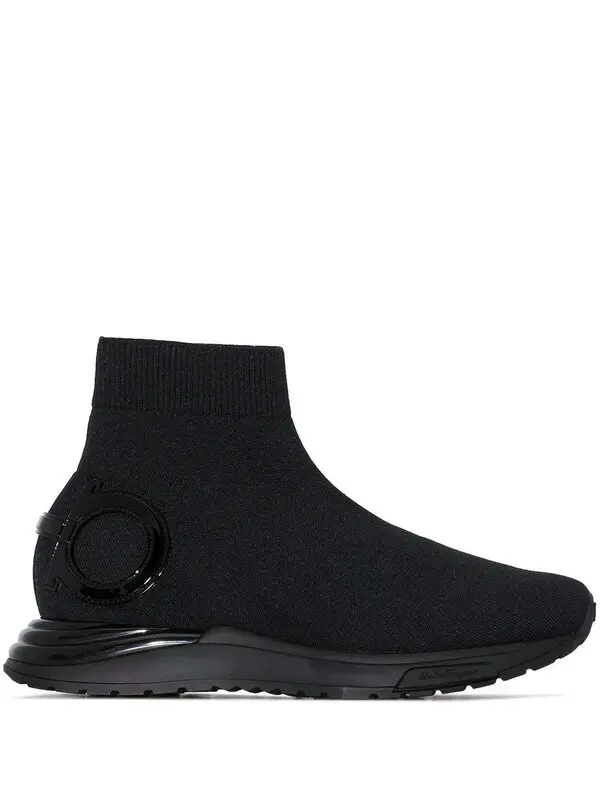 FERRAGAMO Gardena Sock-style Slip-on Sneakers