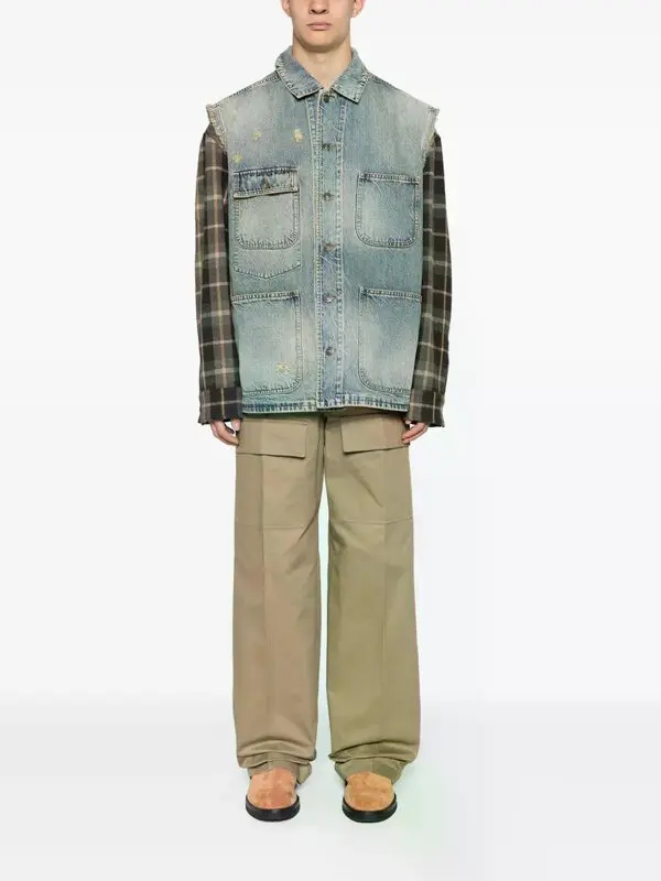Gucci Wide-leg Cotton Cargo Trousers