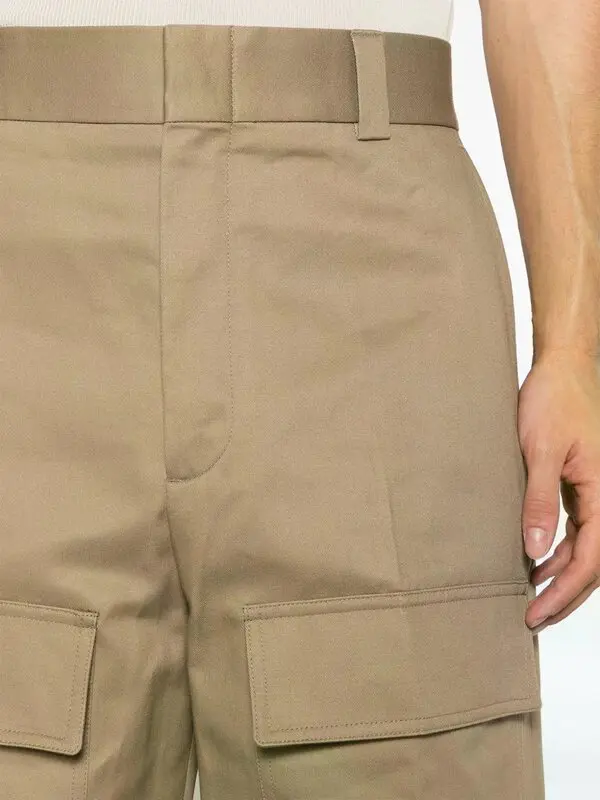 Gucci Wide-leg Cotton Cargo Trousers