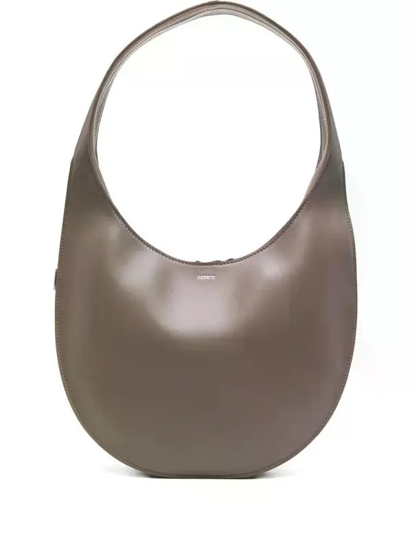 Coperni Swipe Leather Shoulder Bag - Brown