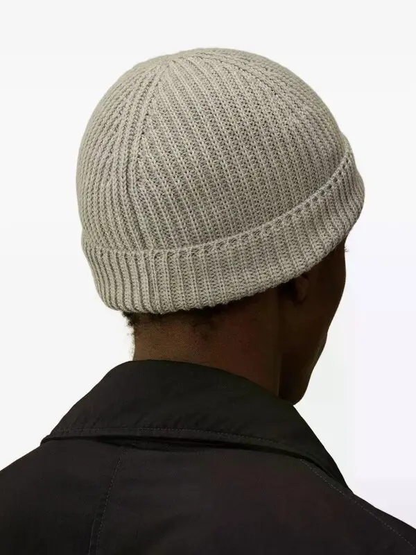 C.P. COMPANY Ribbed Wool Beanie Hat