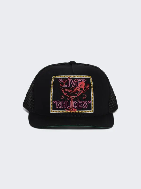 Rhude Live Trucker Hat