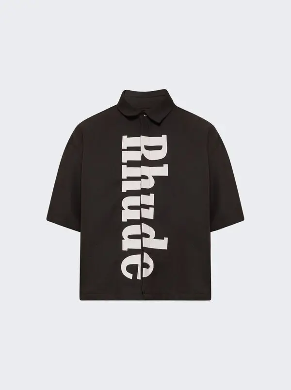 Rhude Center Logo Button Up Shirt