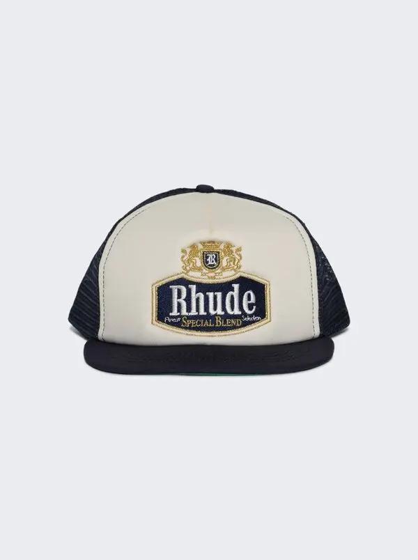 Rhude Special-blend Trucker Hat - White