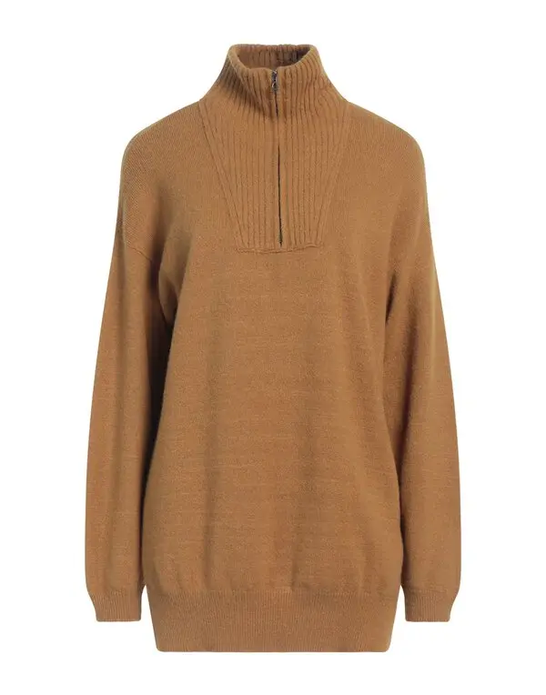 Alpha Studio Turtleneck In Alpaca Wool Blend