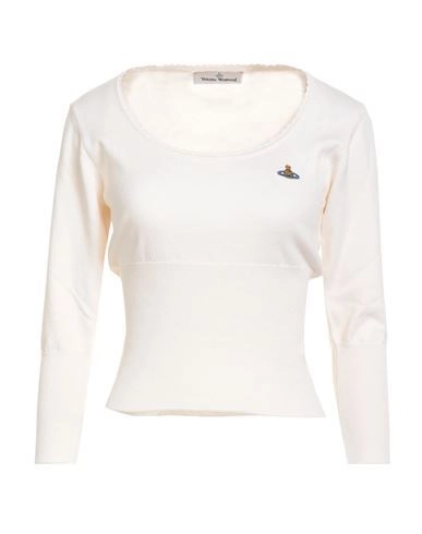 VIVIENNE WESTWOOD Cotton And Cashmere Pullover - Cream
