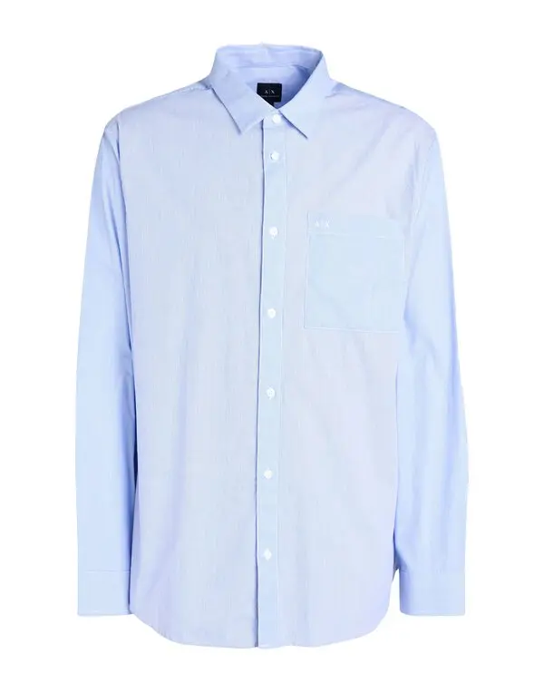 Armani Exchange Shirt Size Cotton - Blue