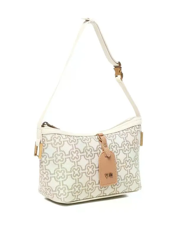 V°73 Harriet Monogram-pattern Zip Shoulder Bag