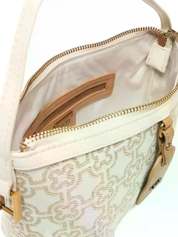 V°73 Harriet Monogram-pattern Zip Shoulder Bag