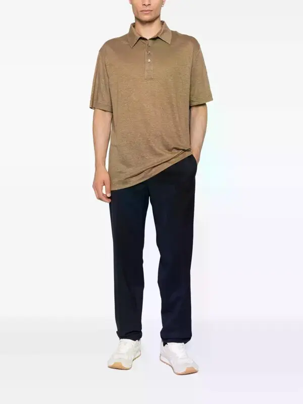Moncler Wool-blend Trousers - Blue