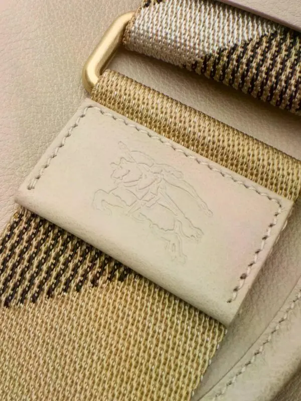 Burberry B-clip Messenger Bag - Neutrals