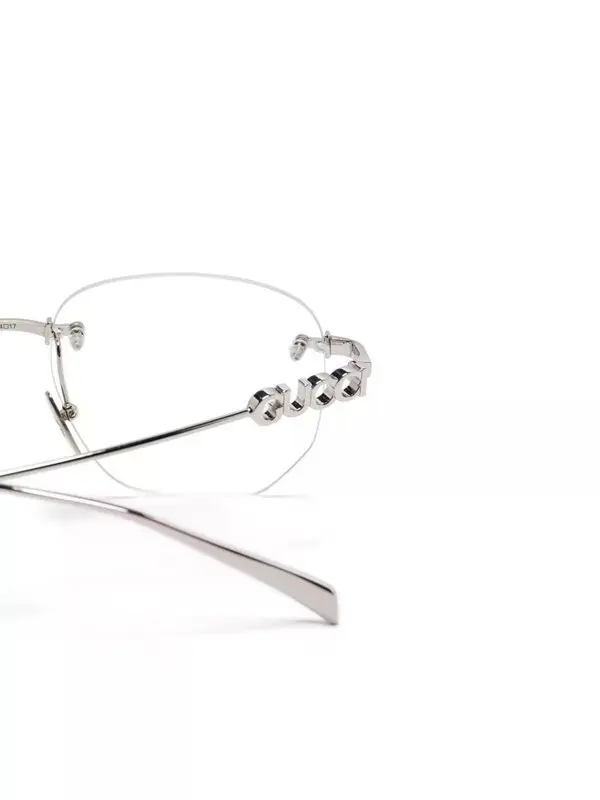 Gucci Rimless Glasses