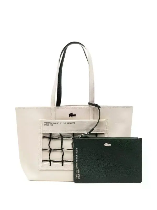 Lacoste Logo-plaque Tote Bag