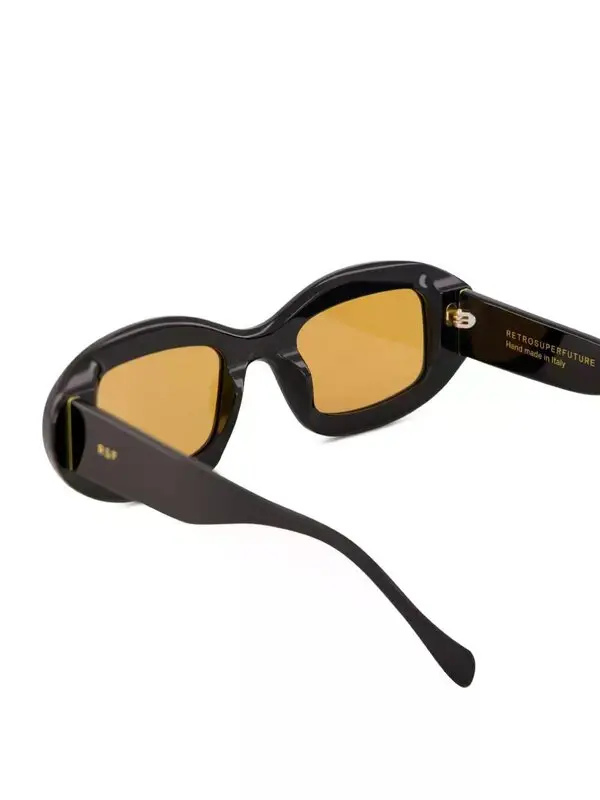 RETROSUPERFUTURE Oval-frame Sunglasses - Brown
