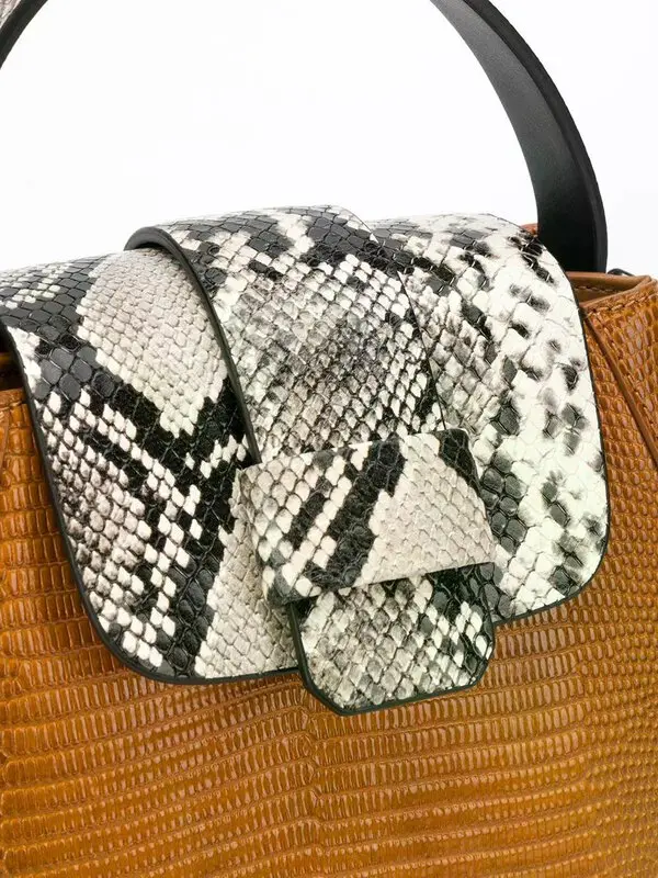 NICO GIANI Myria Embossed Shoulder Bag