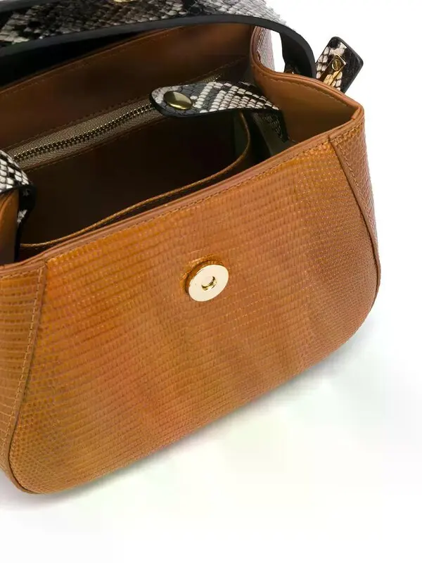 NICO GIANI Myria Embossed Shoulder Bag