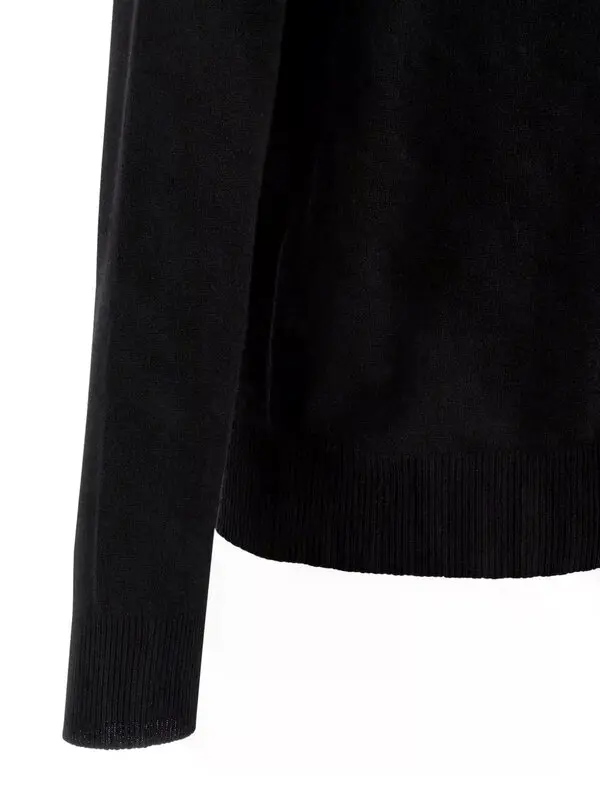 Saint Laurent Wool Buttoned Polo Shirt