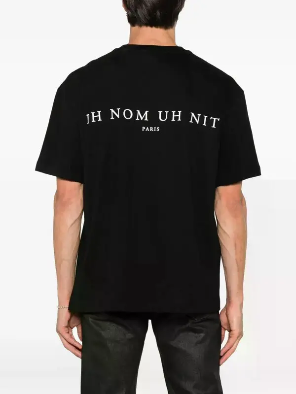 IH NOM UH NIT Front-print Cotton T-shirt