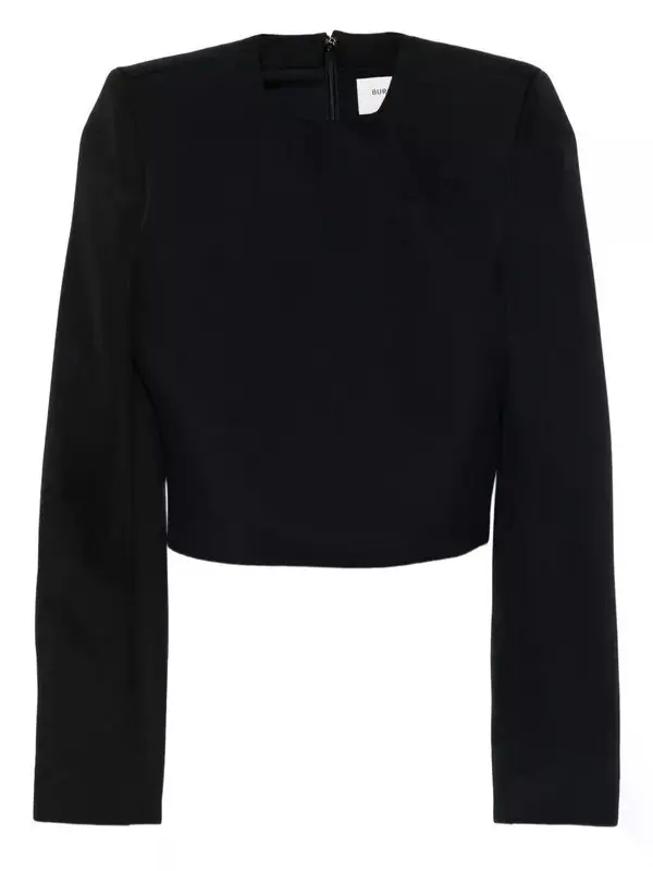 Burc Akyol Long-sleeve Crew-neck Blouse