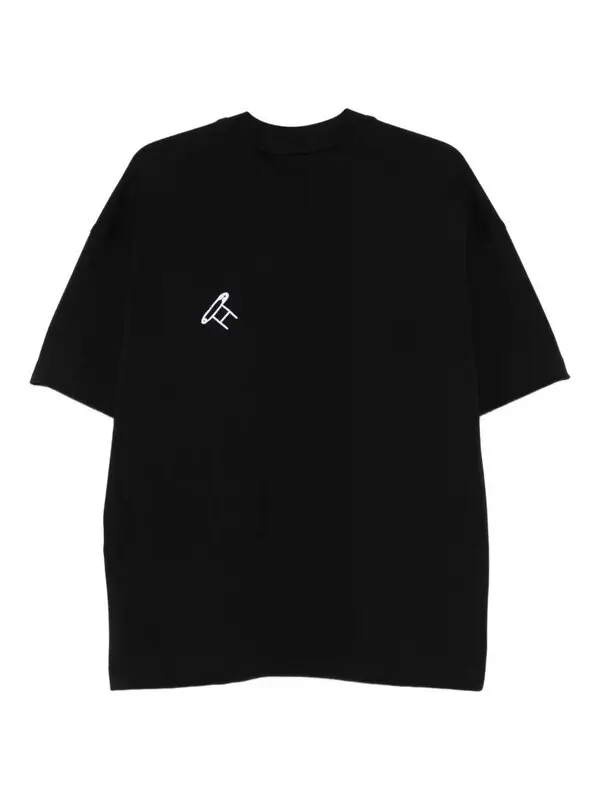 HAMZA Pin-detail T-shirt - Black