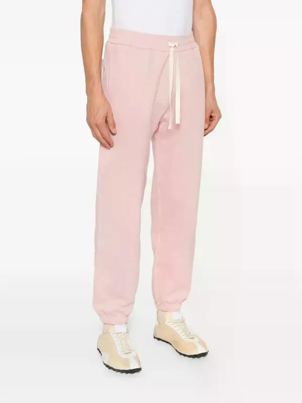 JIL SANDER Drawstring Cotton Track Pants