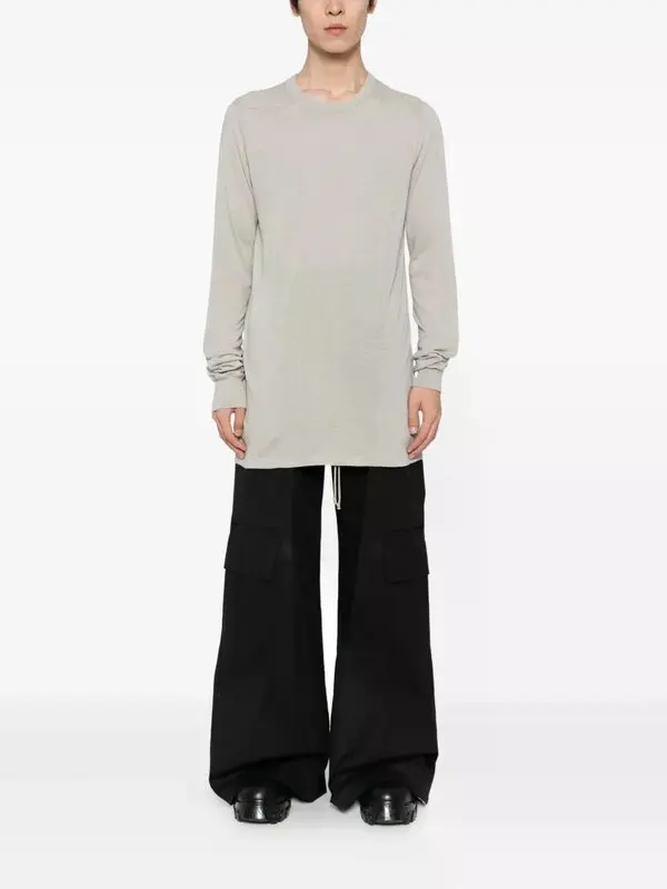 Rick Owens Long-sleeved T-shirt - Grey