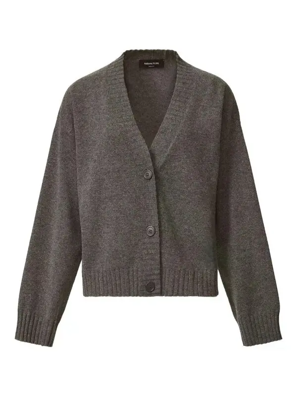 Fabiana Filippi Cashmere Cardigan - Grey