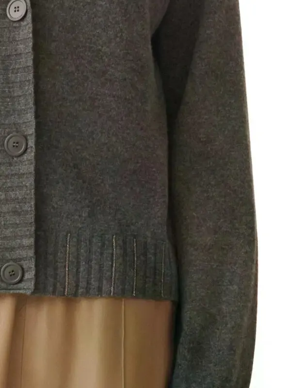 Fabiana Filippi Cashmere Cardigan - Grey