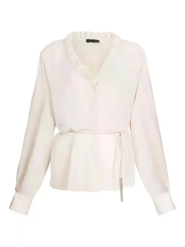 Liu Jo Ruffled Georgette Shirt