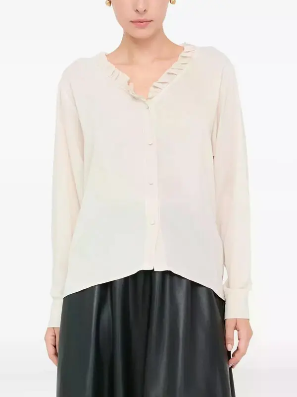 Liu Jo Ruffled Georgette Shirt