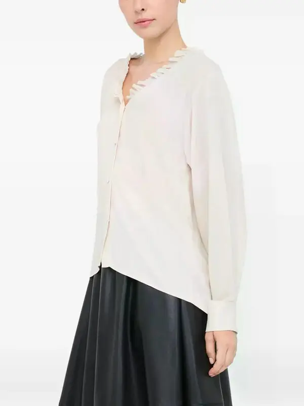 Liu Jo Ruffled Georgette Shirt
